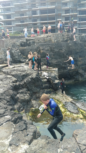 The Blue Pool in Portrush, - Zaubee