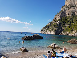 Marina Piccola Beach (Spiaggia di Marina Piccola) 🏖️, Capri island ...