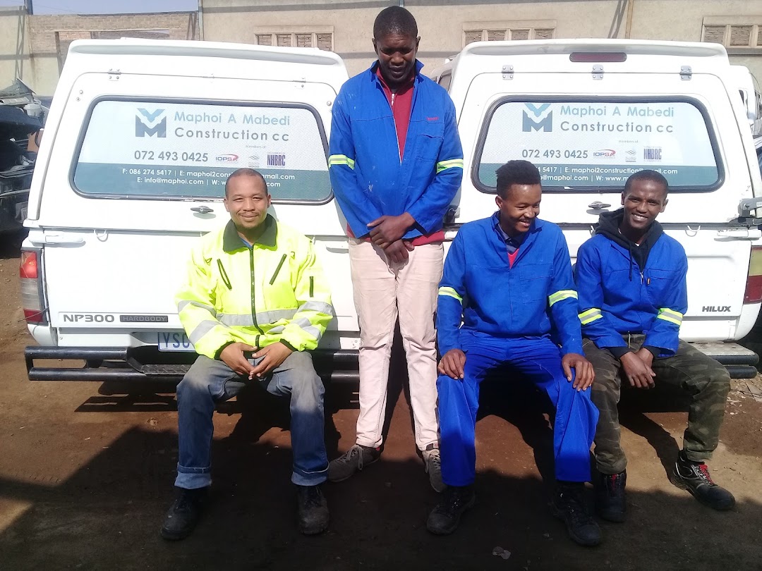 Maphoi A Mabedi Construction cc in the city Soweto