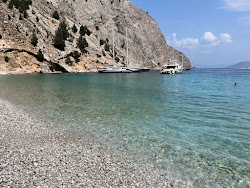 Saint George Bay 🏖️ Symi, Greece - detailed features, map, photos