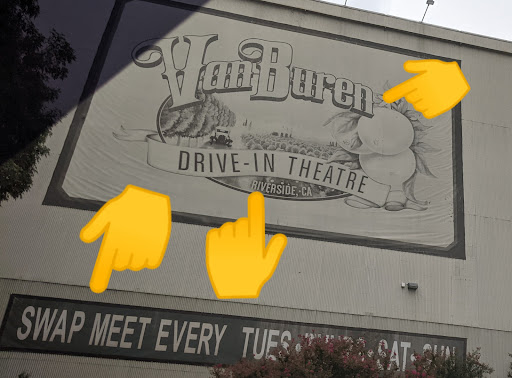 Van Buren Drive-In Theatre And Swap Meet in Arlington South, Riverside ...
