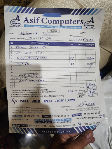 Asif Computers in Block E1 Block E 1 Gulberg III, Lahore, Lahore ...