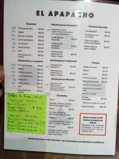 Restaurante El Apapacho. en Gustavo A. Madero