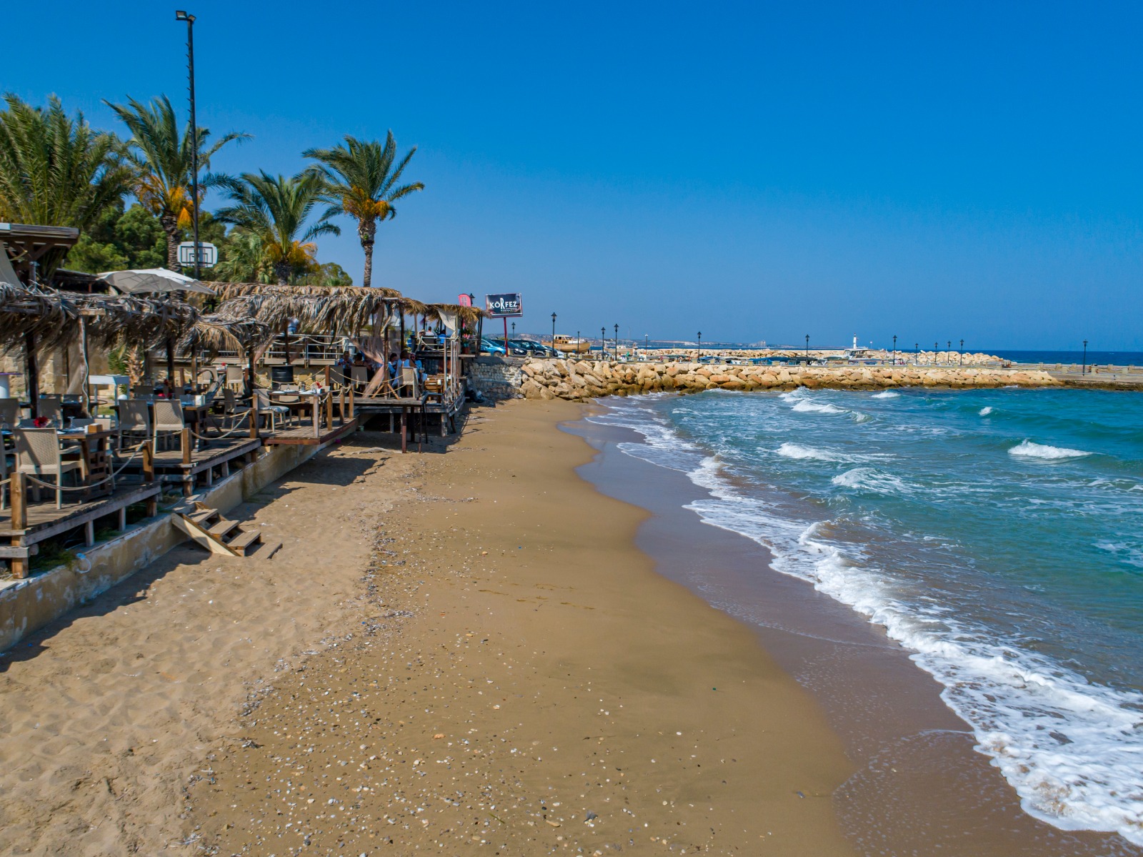 在地图上的Bogaz beach座海滩 (Bogazi, Northern Cyprus)带照片和评论🏖️Beachsearcher.com