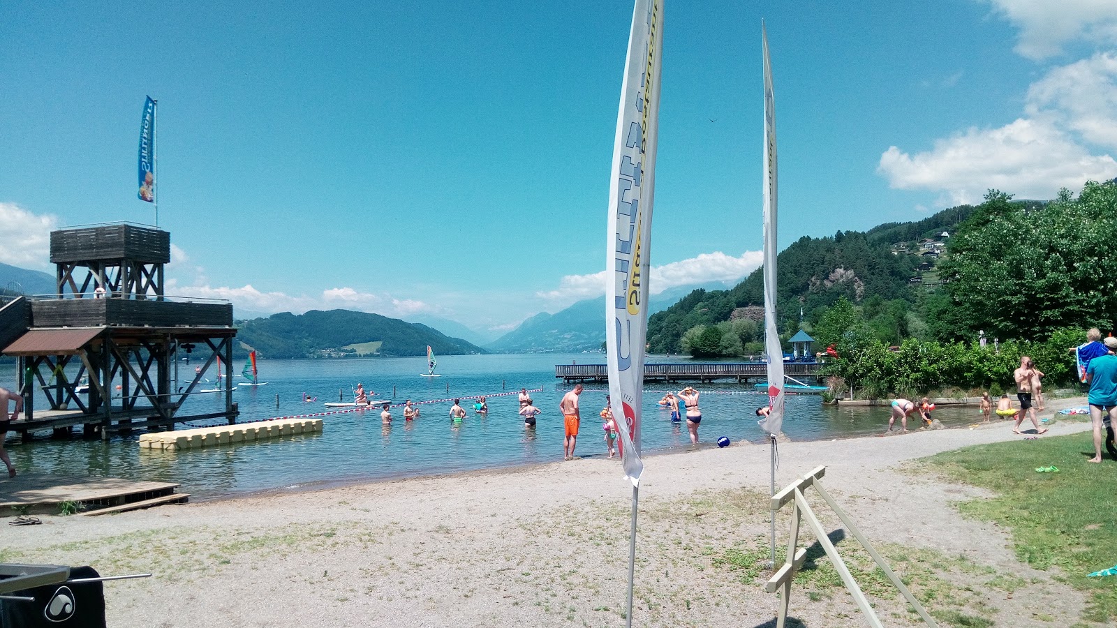 Strandbad Sittlinger 🏖️ Kärnten, Österreich - detaillierte Funktionen ...