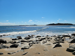 Sandy Point beach 🏖️ Hog Islands, Massachusetts, Združene države ...
