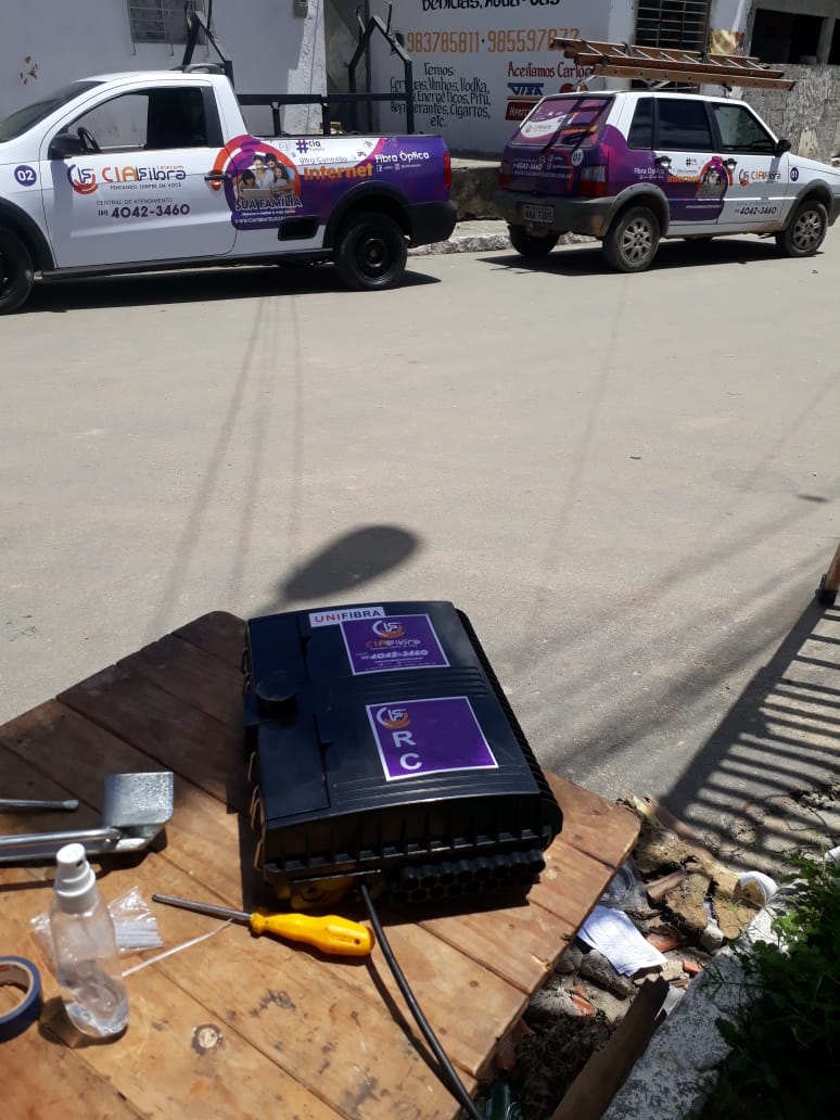 CIA FIBRA TELECOM na cidade Jaboatão dos Guararapes