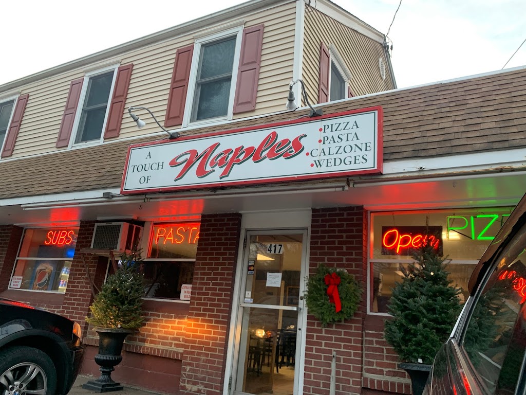 A Touch of Naples Menu - Poughkeepsie, NY
