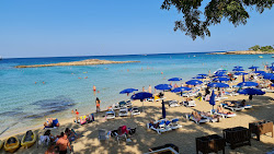 Fig Tree Bay Beach 🏖️ Cyprus, Cyprus - detailed features, map, photos