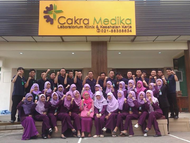 Laboratorium Klinik & Kesehatan Kerja Cakra Medika di kota Bekasi