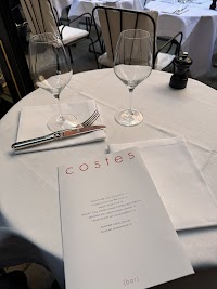 Hôtel Costes Restaurant à Paris menu