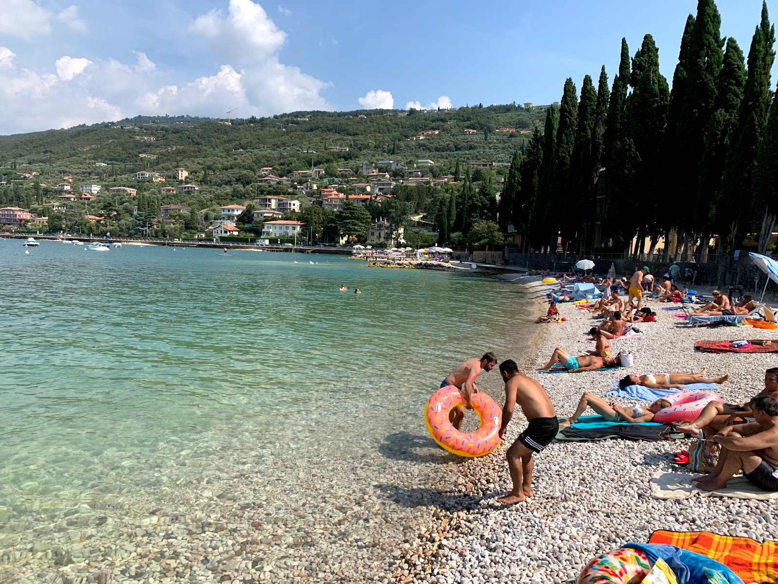 Spiaggia di Torri del Benaco 🏖️ Verona, Italien - detaillierte ...
