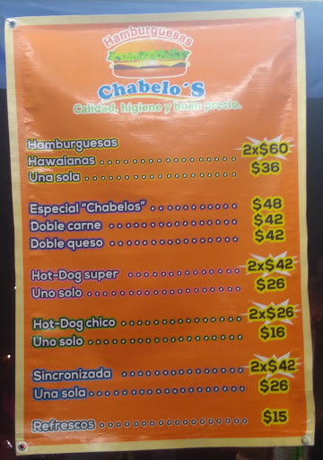 Restaurante Hamburguesas Chabelo's en Nezahualcóyotl
