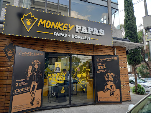 Restaurante Monkey Papas Narvarte en Benito Juárez
