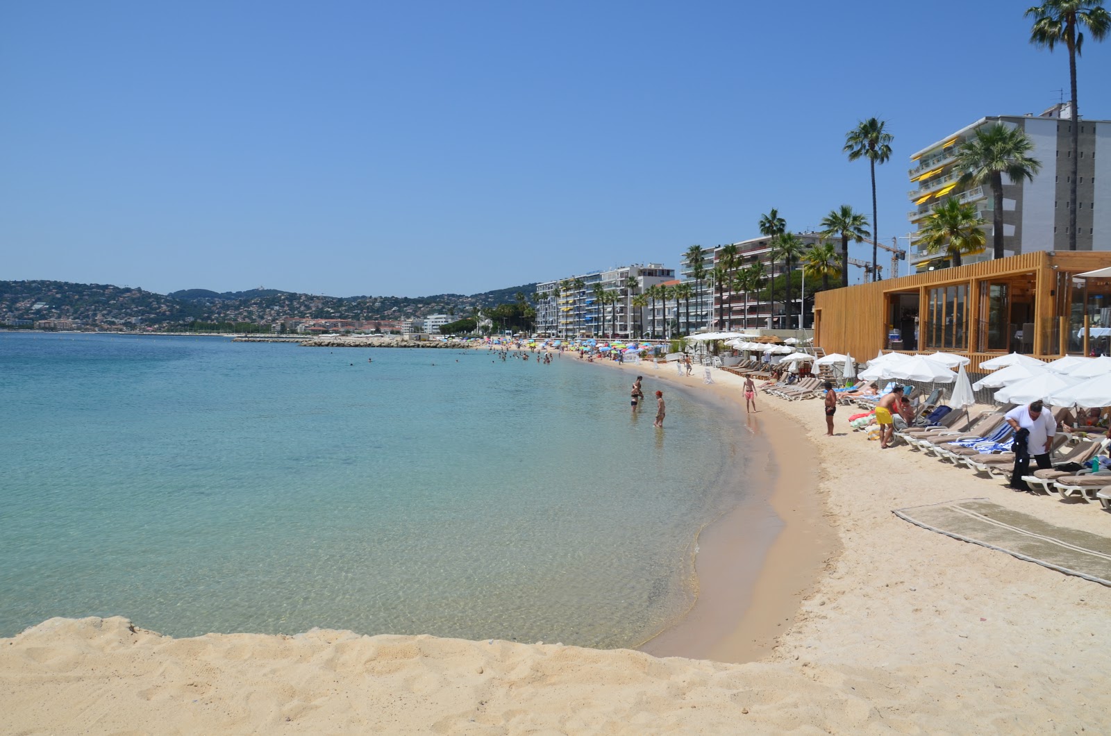 Juan Les Pins beach (Plage de Juan Les Pins) 🏖️, Provence-Alpes-Cote d ...