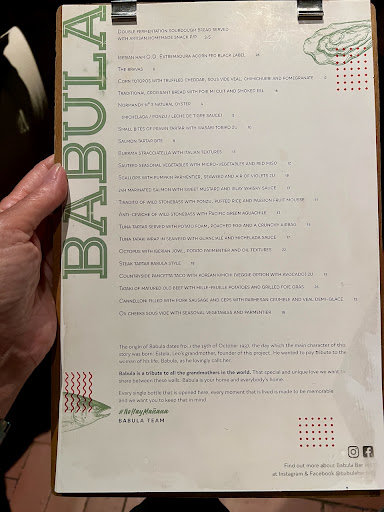 Restaurante Babula Bar 1937 en Barcelona