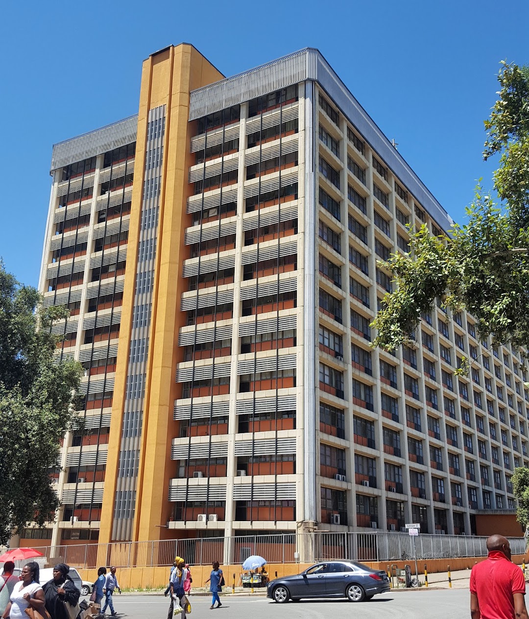 Botha Sigcau Building in the city Mthatha