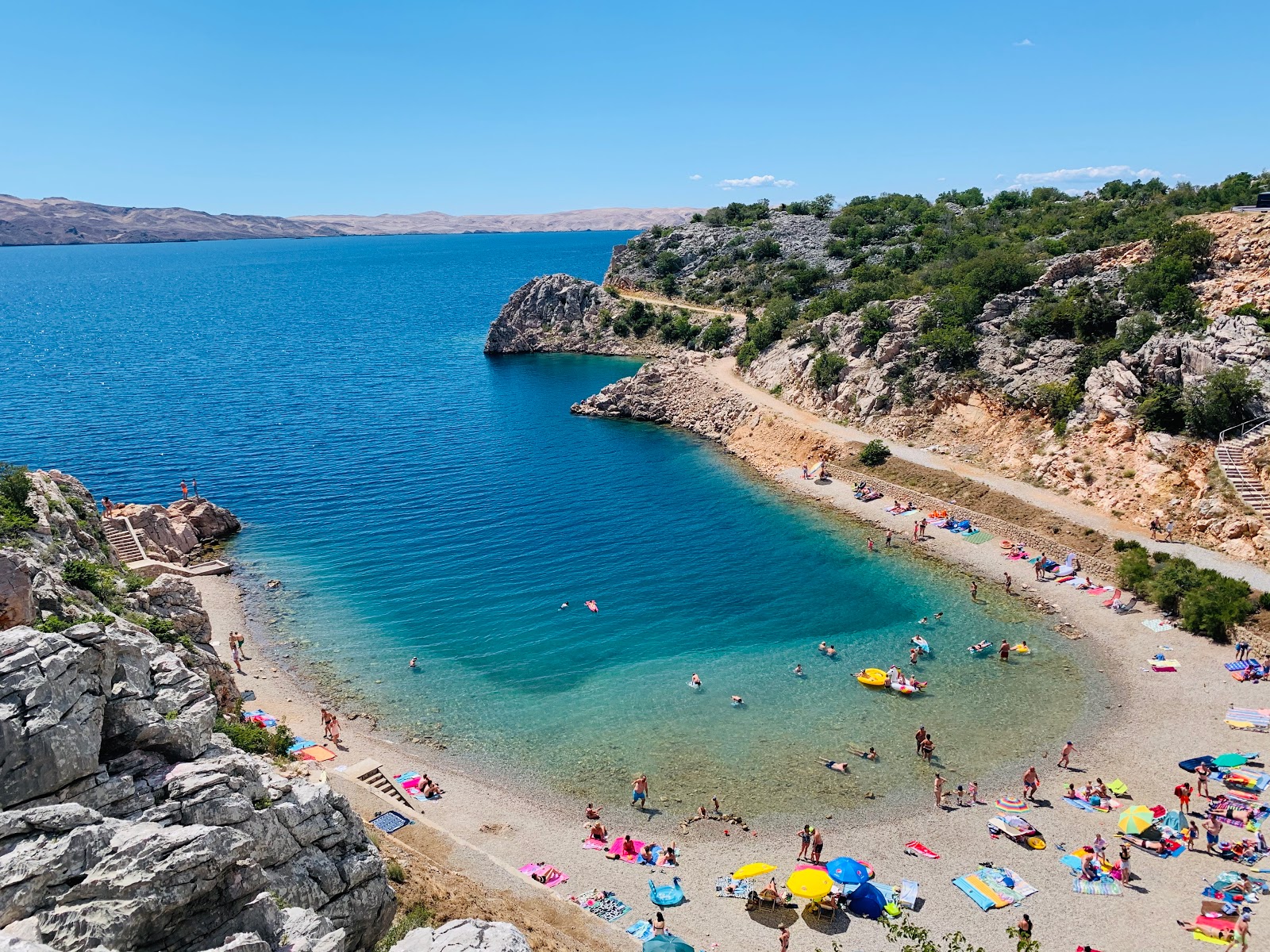 Tatinja beach 🏖️ Karlobag, Lika-Senj, Kroatien - detaillierte ...