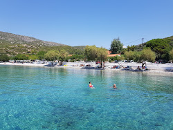 Vathi beach 🏖️ Klima, Samos island, Greece - detailed features, map, photos