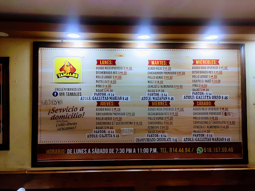 Mr. Tamales Nazas en Durango - Número de Teléfono, Reservas, Opiniones ...