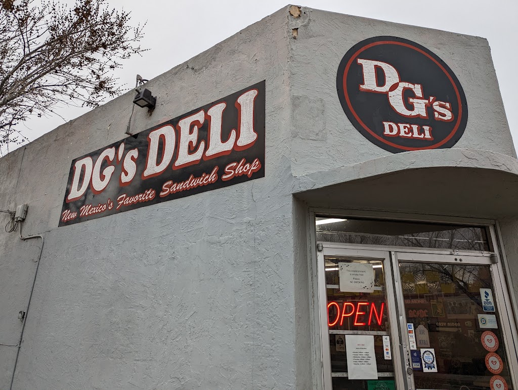 DG's Deli Menu - Albuquerque, NM