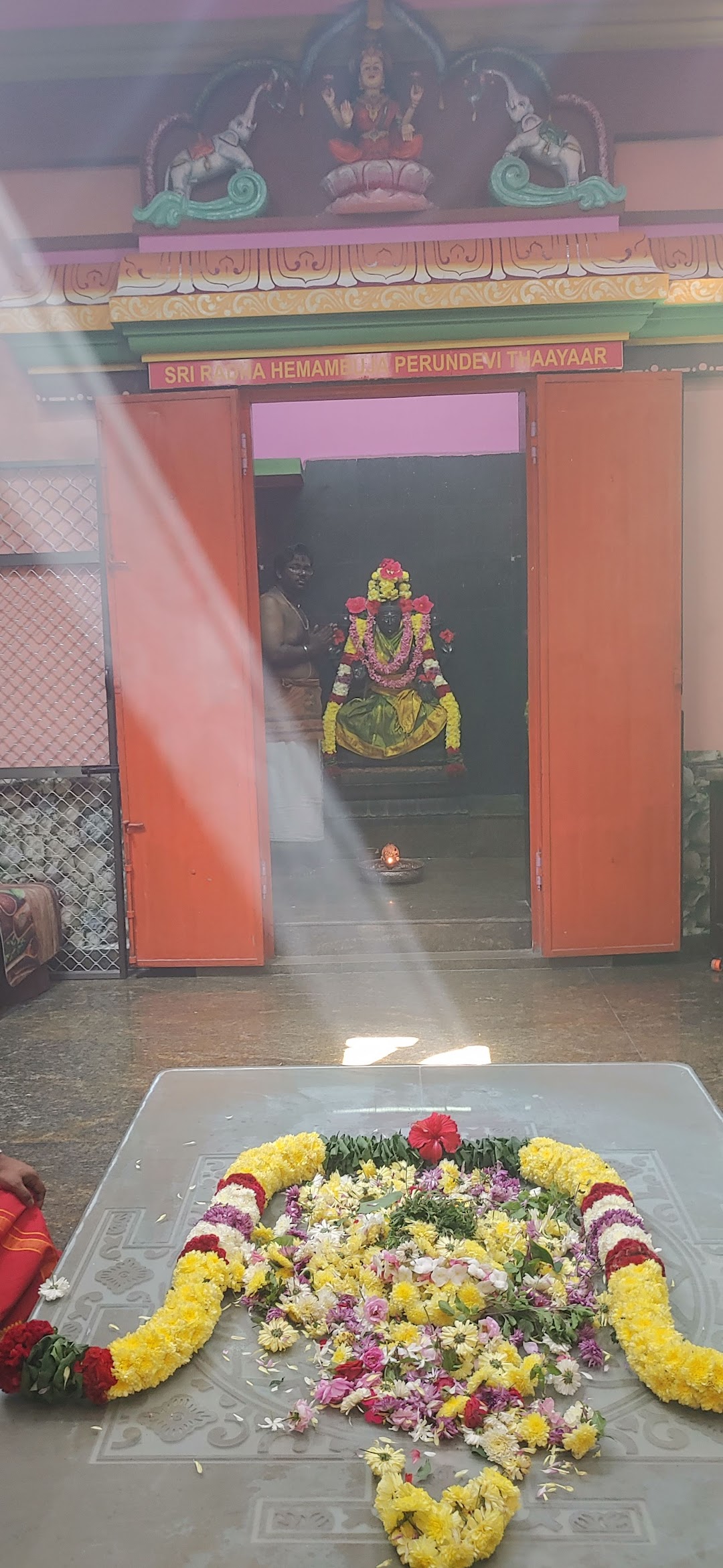 Perumal Temple in the city Polur