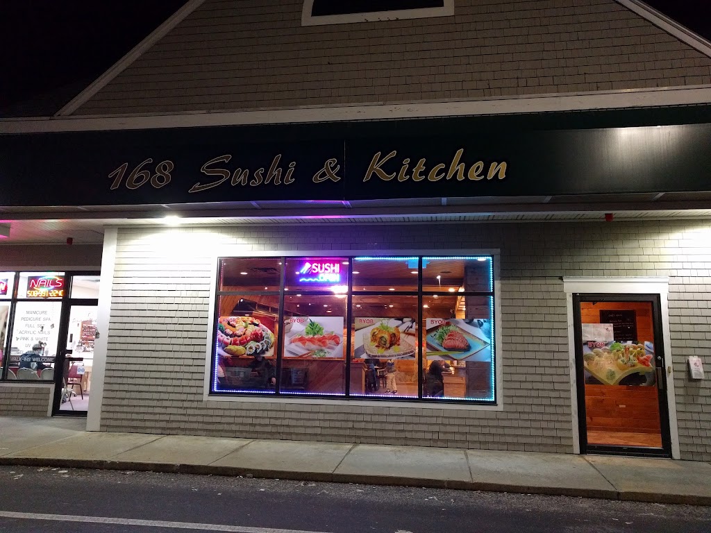 168 Sushi & Kitchen - Fairhaven, MA 02719 - Menu, Hours, Reviews and ...