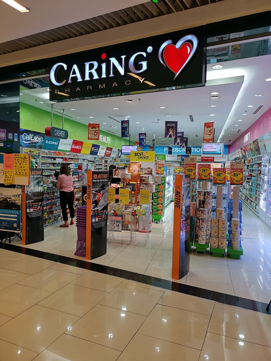 CARiNG Pharmacy Queensbay Mall, Penang di bandar Bayan Lepas