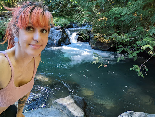 Lower Kalama River Falls - , Washington - Zaubee