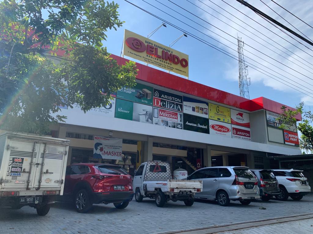 Elindo Pusat Bahan Bangunan Depo 4 di kota Magelang
