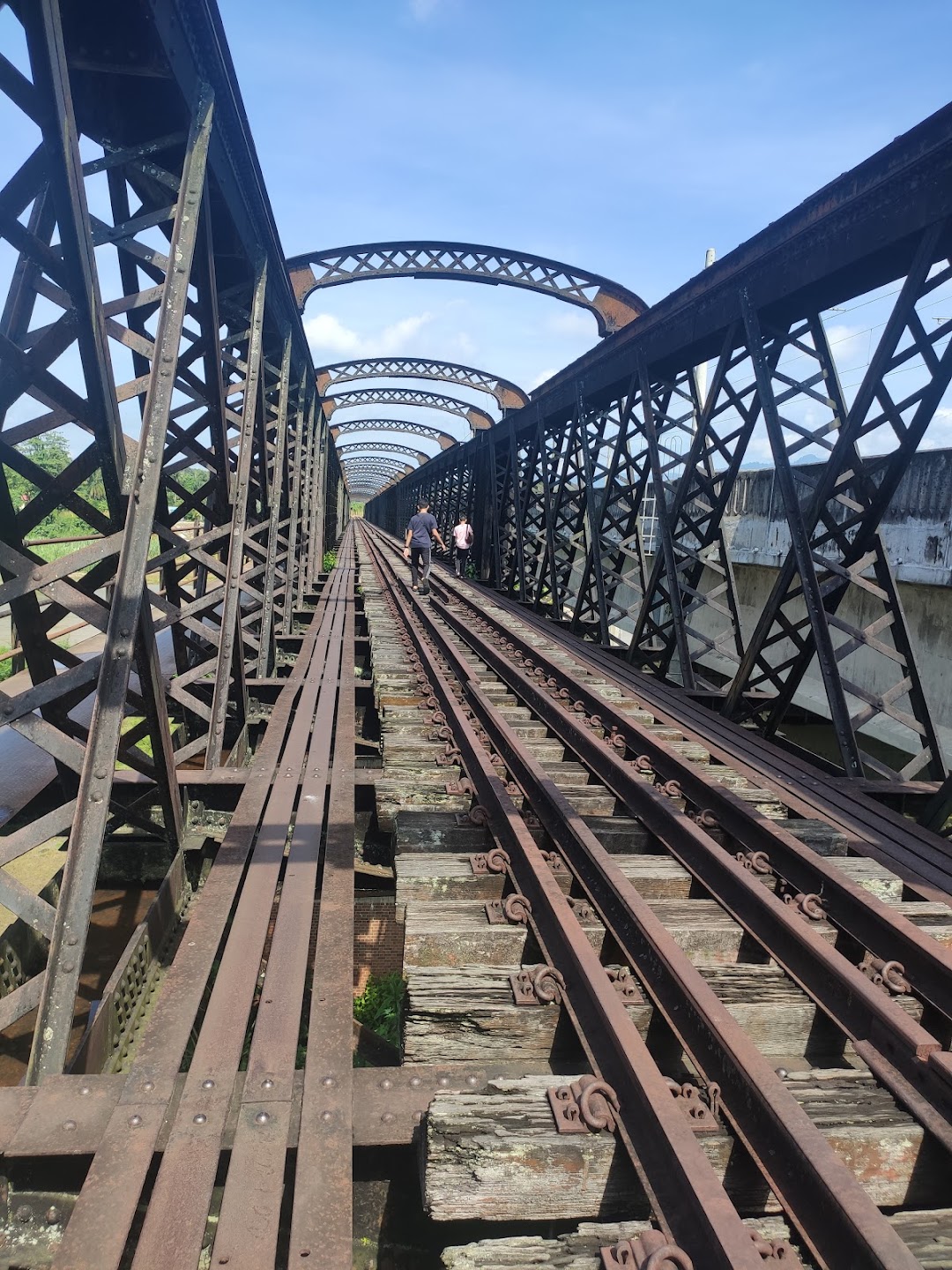 Victoria Bridge ( Enggor, Perak ) di bandar Enggor