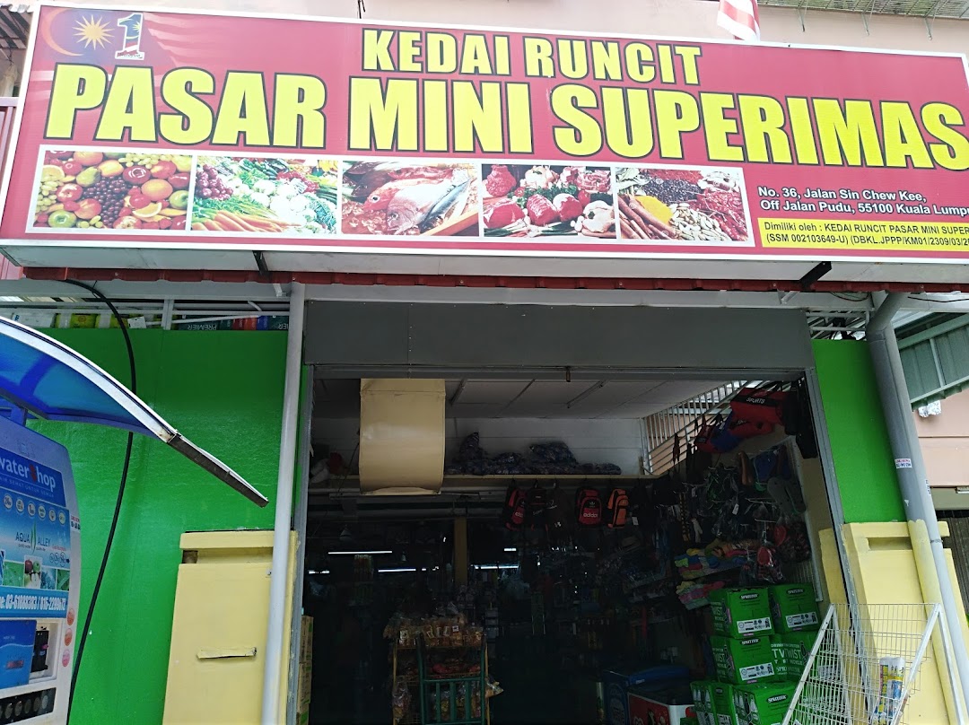 Pasar mini superimas di bandar Kuala Lumpur