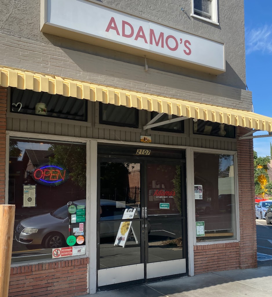 Adamo's Restaurant Menu - Sacramento, CA
