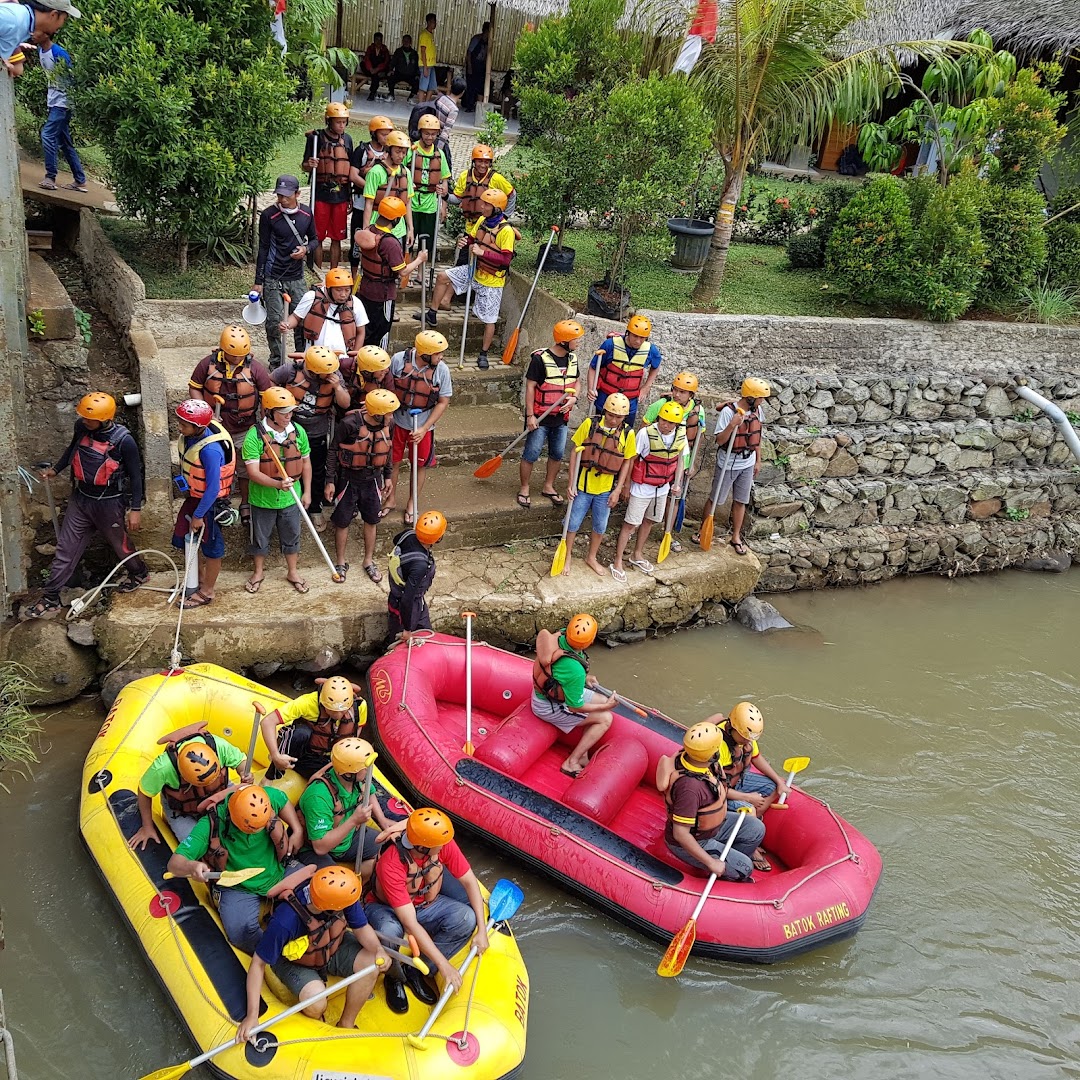 Batok Rafting di kota Bogor