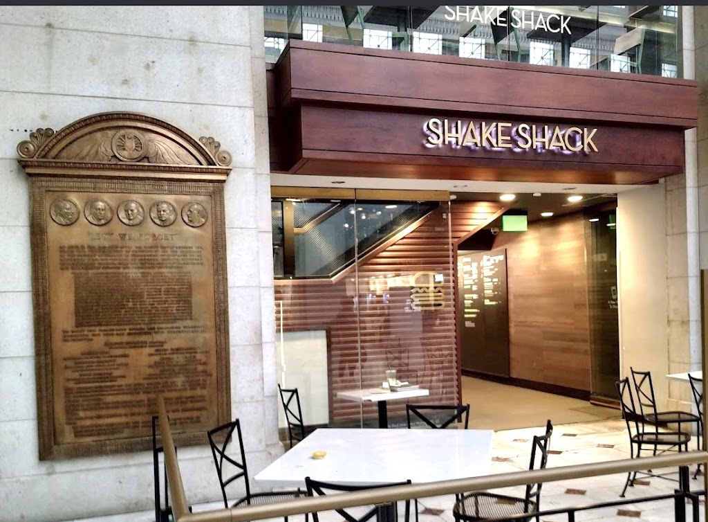 Shake Shack Union Station Menu - Washington, DC