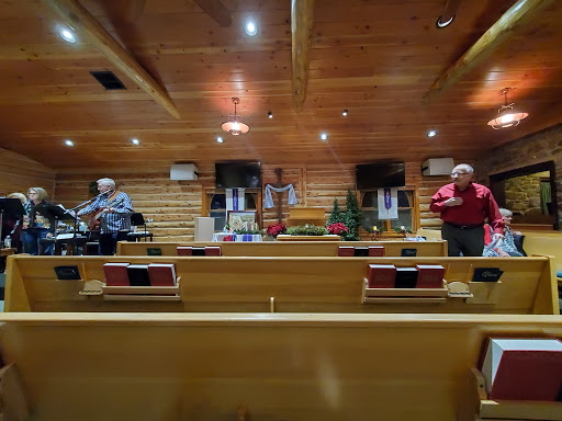 Little Log Church in Palmer Lake, Colorado - Zaubee