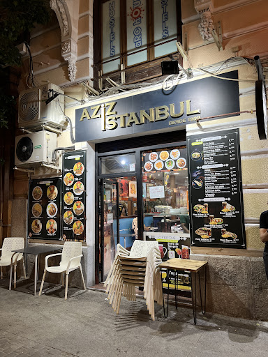 Restaurante Aziz Istanbul Auténtico Döner Kebap en Madrid