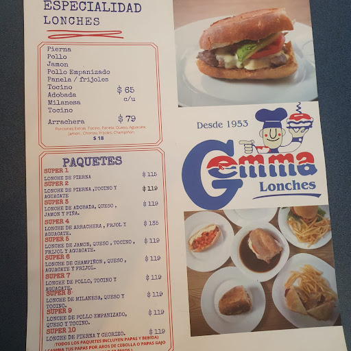 LONCHES GEMMA FUNDADORES (COL. VALLARTA NORTE) en Guadalajara - Número ...