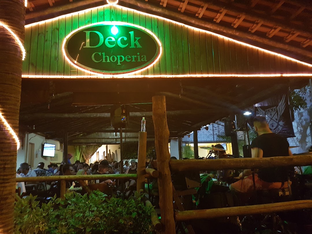 Deck Choperia na cidade São Joaquim da Barra