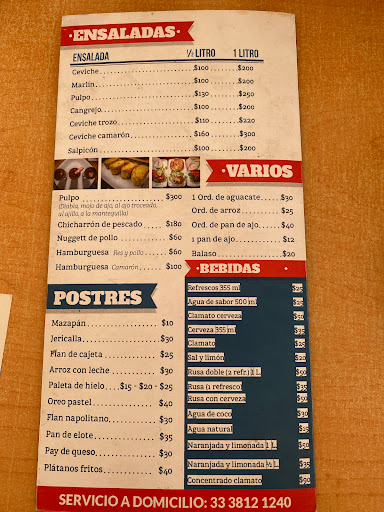 Restaurante Mariscos Yani en Guadalajara