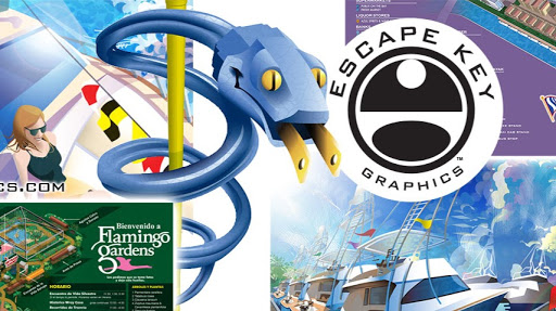 Escape Key Graphics - Illustration and Map Design