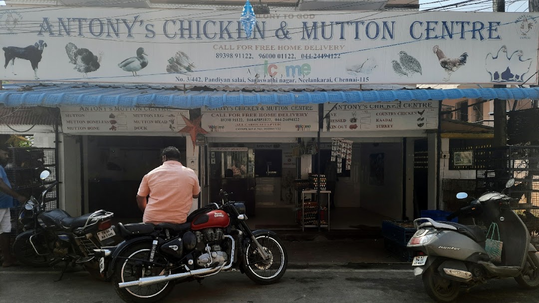 ANTONY CHICKEN AND MUTTON CENTRE in the city Chennai