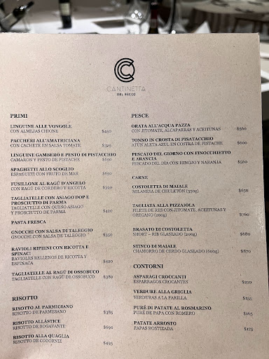 Restaurante Cantinetta Del Becco en Álvaro Obregón