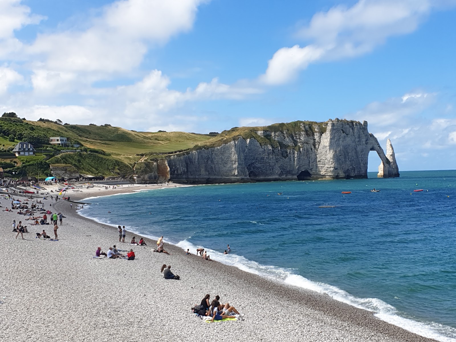 Etretat Strand | Normandie, Frankreich - detaillierte Merkmale, Karte ...