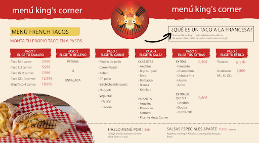 Restaurante Kings Corner Valencia en Valencia