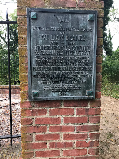 Tomb Of Dr. William Beanes in Upper Marlboro, Maryland - Zaubee