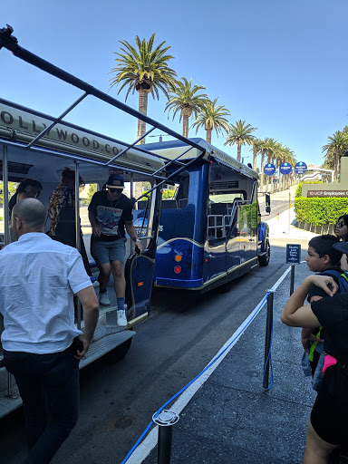 Universal Studios Shuttle Bus in Studio City, Los Angeles, California ...