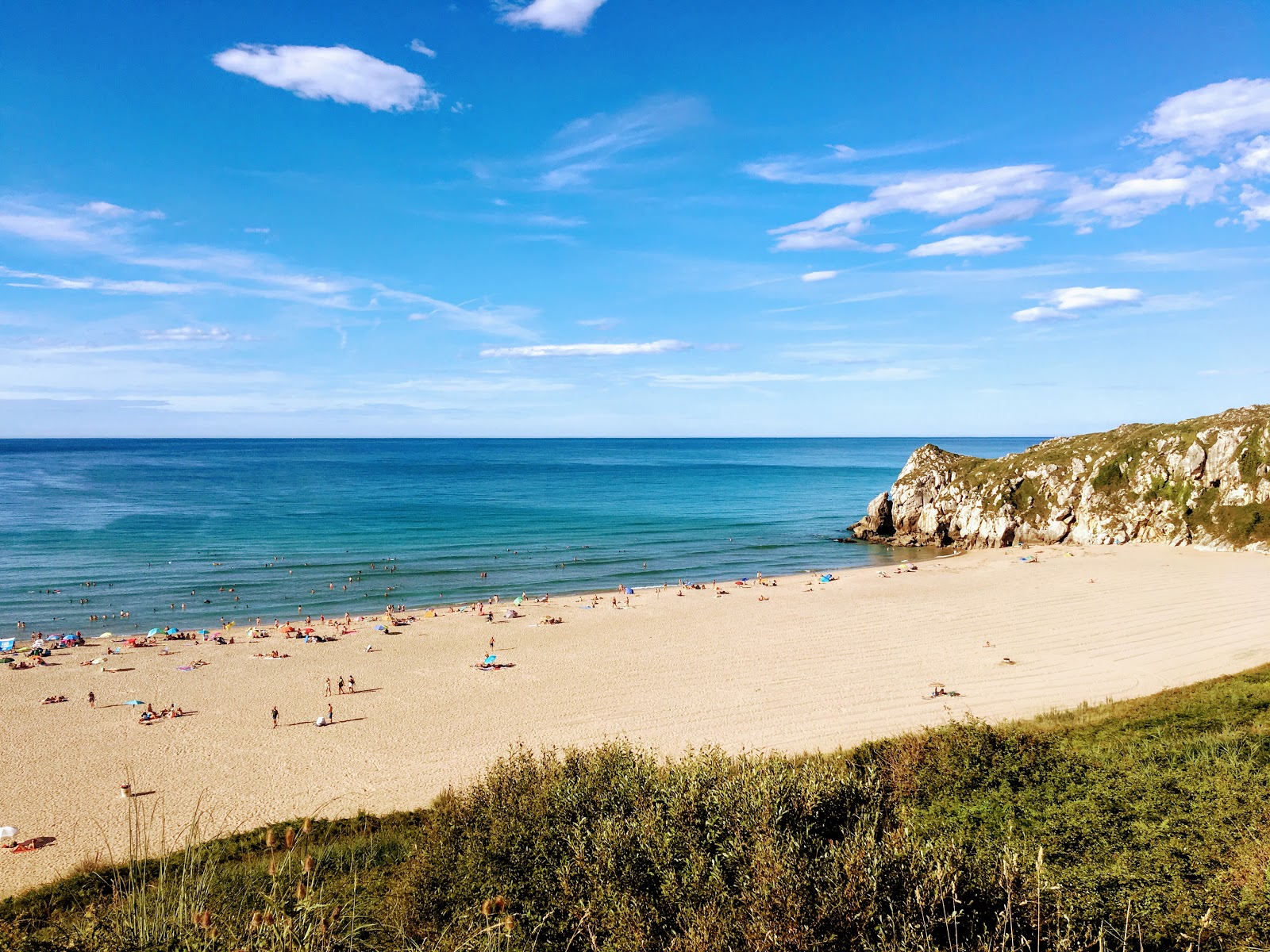 Playa de Usgo 🏖️ Kantabrien, Spanien - detaillierte Funktionen, Karte ...