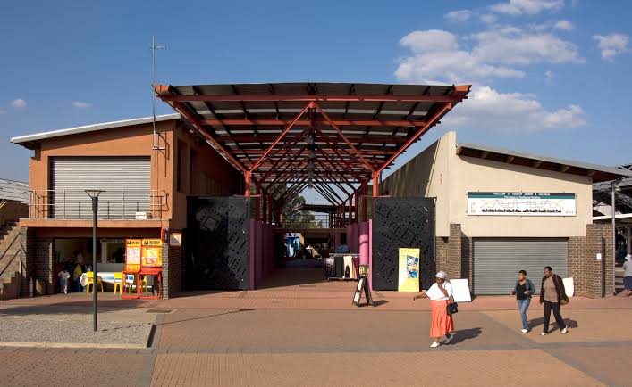 Faraday Market in the city Johannesburg