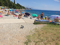 Kantrida beach 🏖️ Turan, Primorska, Hrvaška - podrobne funkcije ...